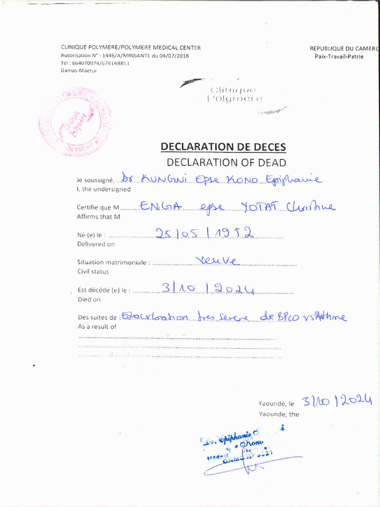 Declaration | PDF
