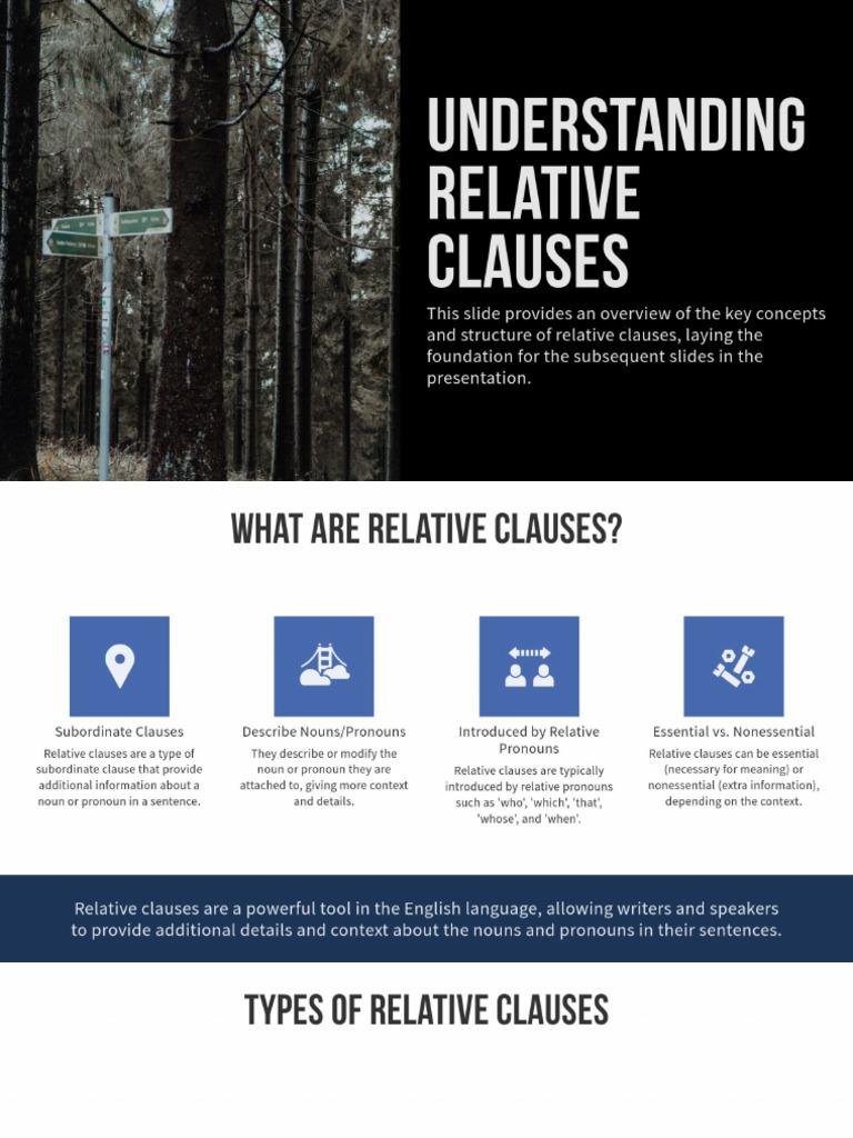 Understanding Relative Clauses | PDF
