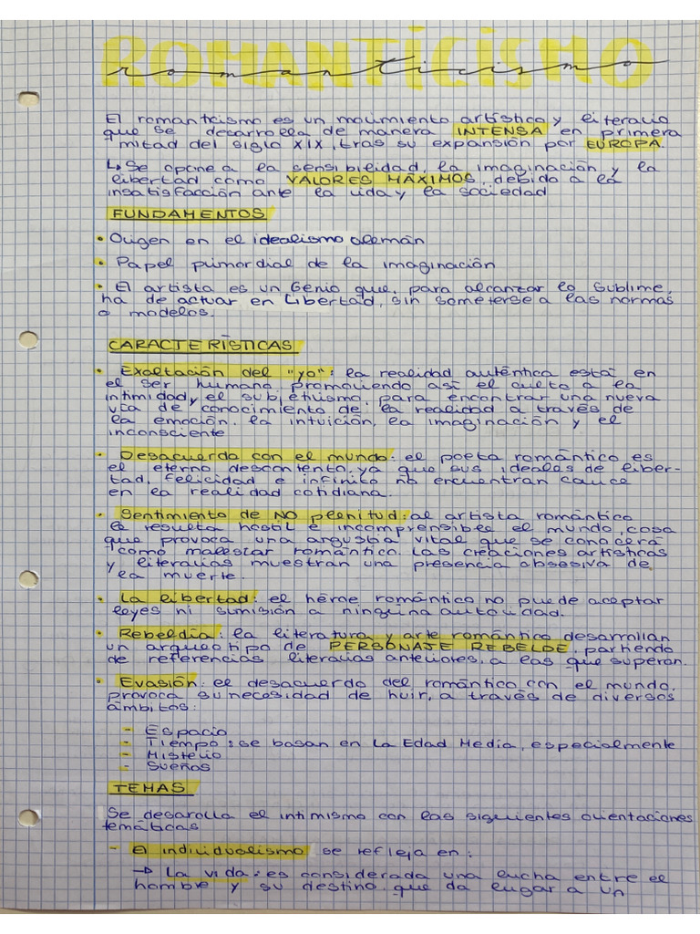 Libreta Tema 6 Literatura Lucia Busca Grau 1 Bach A | PDF