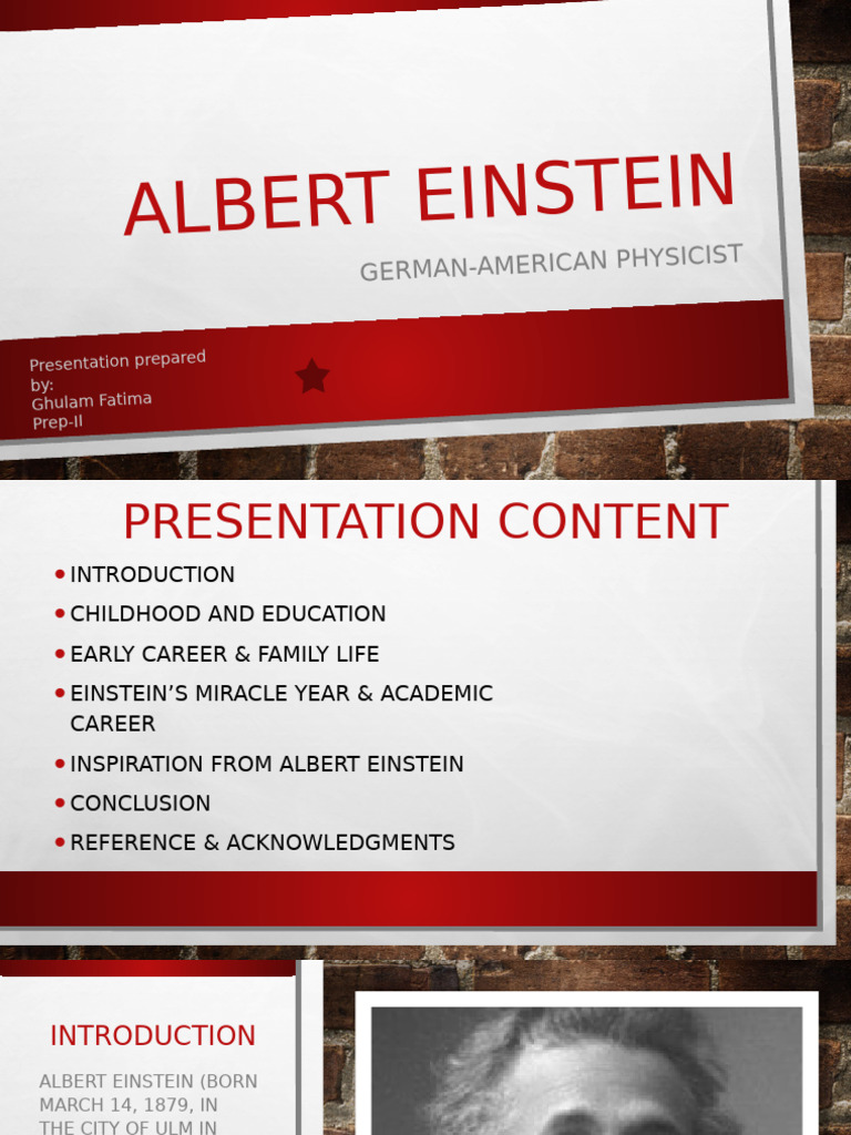 Albert Einstein: Life and Legacy Overview | PDF | Albert Einstein | Science