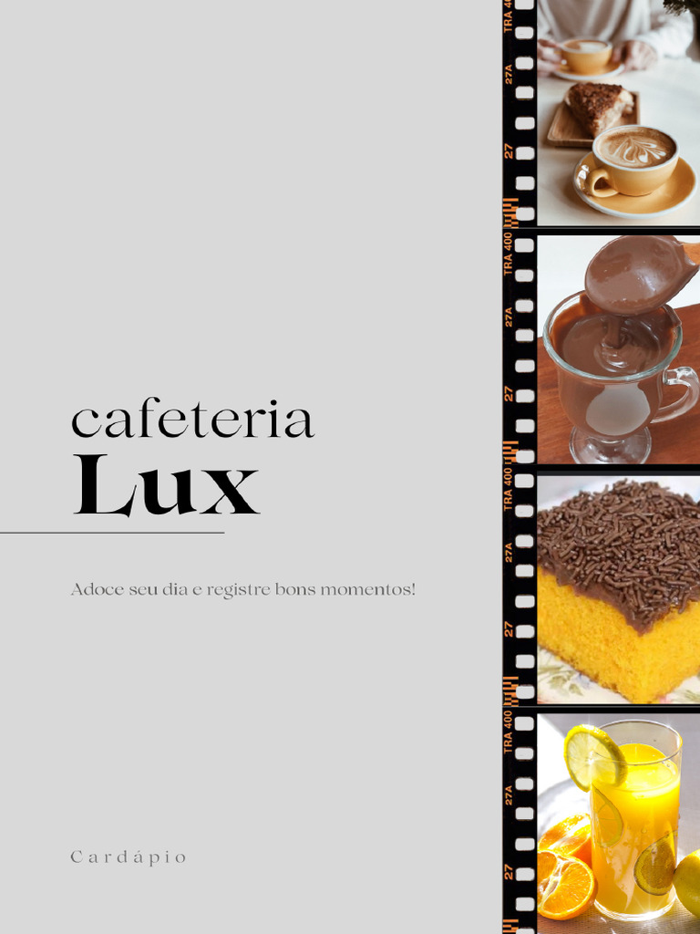 Cardapio Lux | PDF
