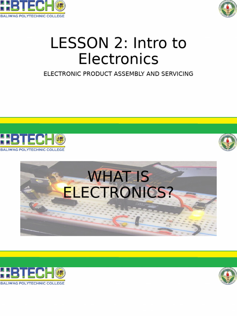 Introduction to Electronics Basics | PDF | Electronics | Electrical Network