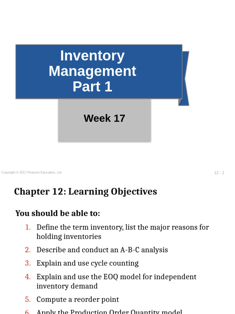 Chapter 12-Part 1-Lecture Slides Dubai 2019-2020 | PDF | Business ...