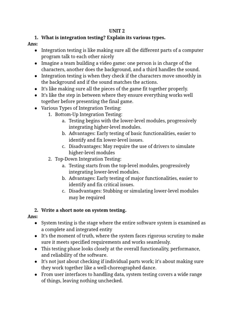 Stqa Unit II | PDF | Software Testing | Reliability Engineering Stqa Unit II | PDF | Software Testing | Reliability Engineering