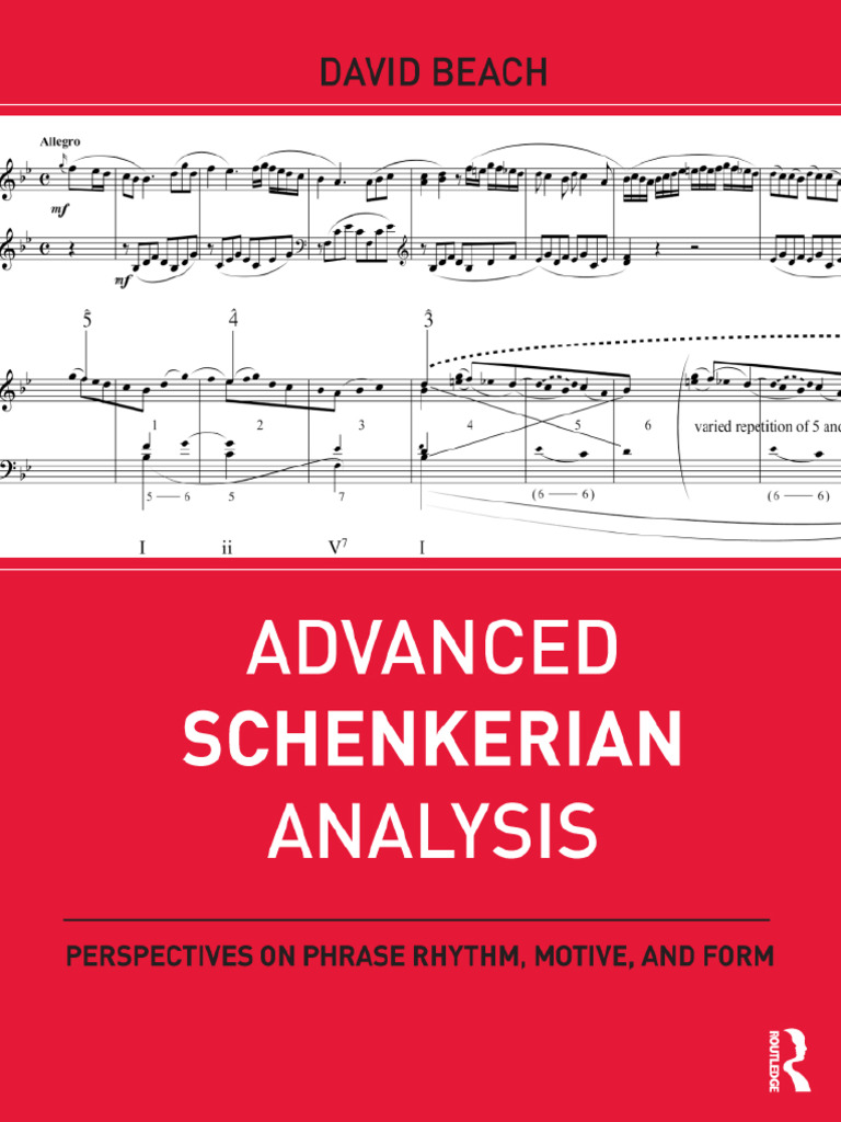 Beach, David (2012) - Advanced Schenkerian Analysis-001 | PDF