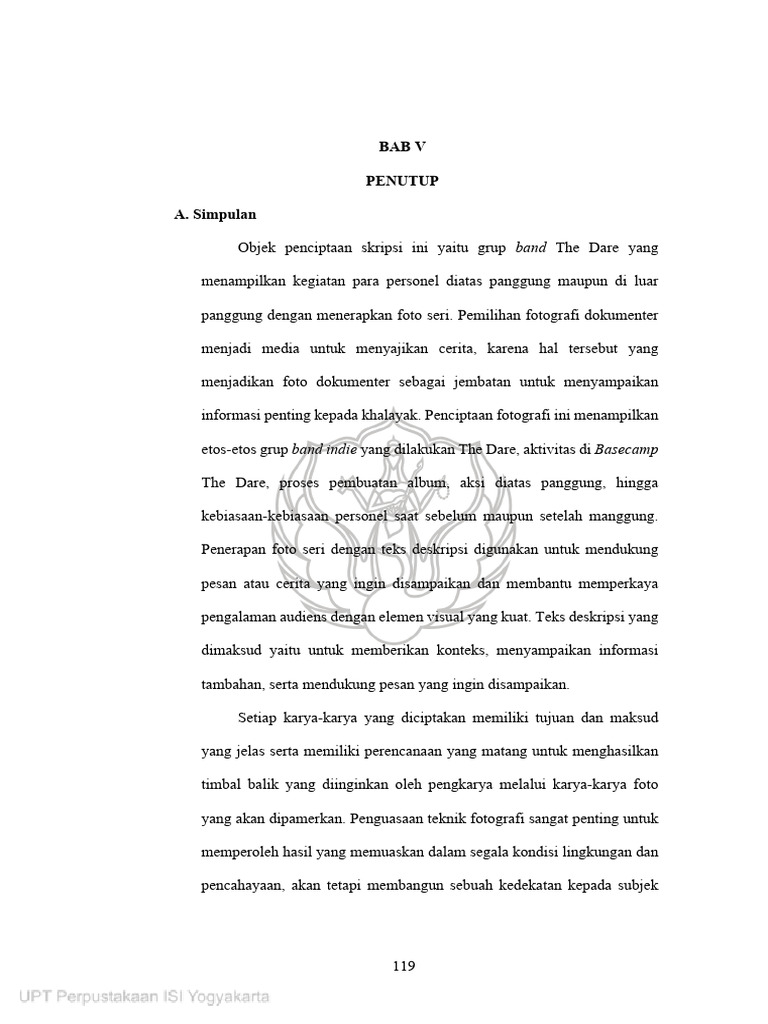 Muhammad Wildan Naufal - 2023 - BAB V | PDF