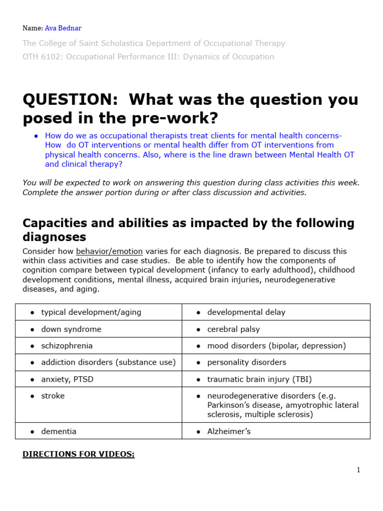 AB 6102 - Behavior Emotion Screening Observation Skills | PDF | Mental ...