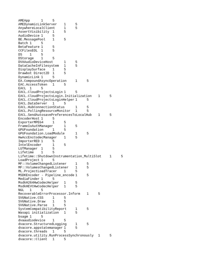 Trace Database | PDF | Business | Computers