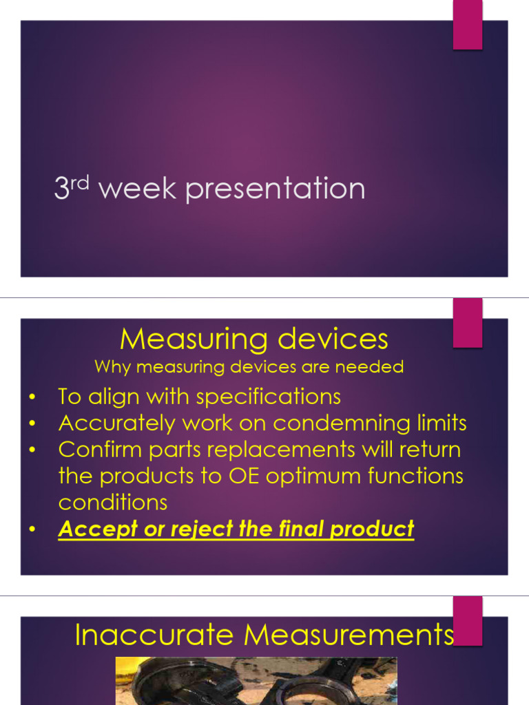 Rail Occupational Practices Class 201, Week 3, F2024 | PDF | Length | Measuring Instrument