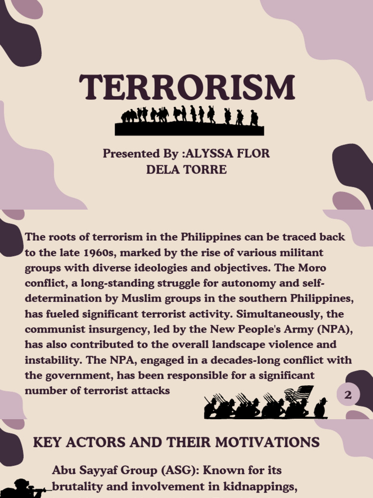 (8)TERRORISM | PDF | Extremism | Conflicts