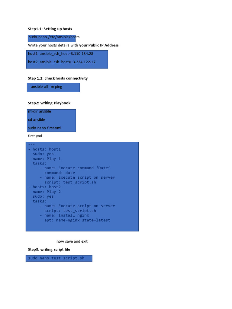 Running First Ansible Playbook | PDF | Games & Activities | Technology ... Running First Ansible Playbook | PDF | Games & Activities | Technology ...