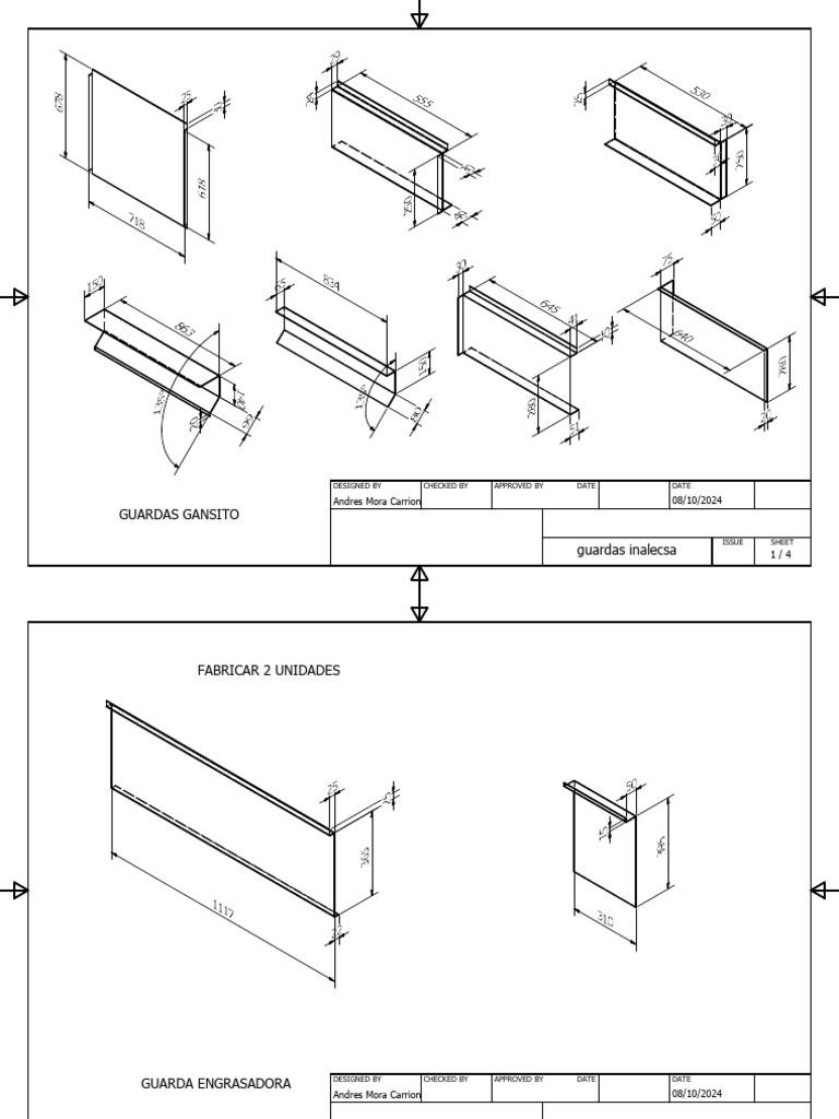 Inalecsa Guard Plans and Specifications | PDF