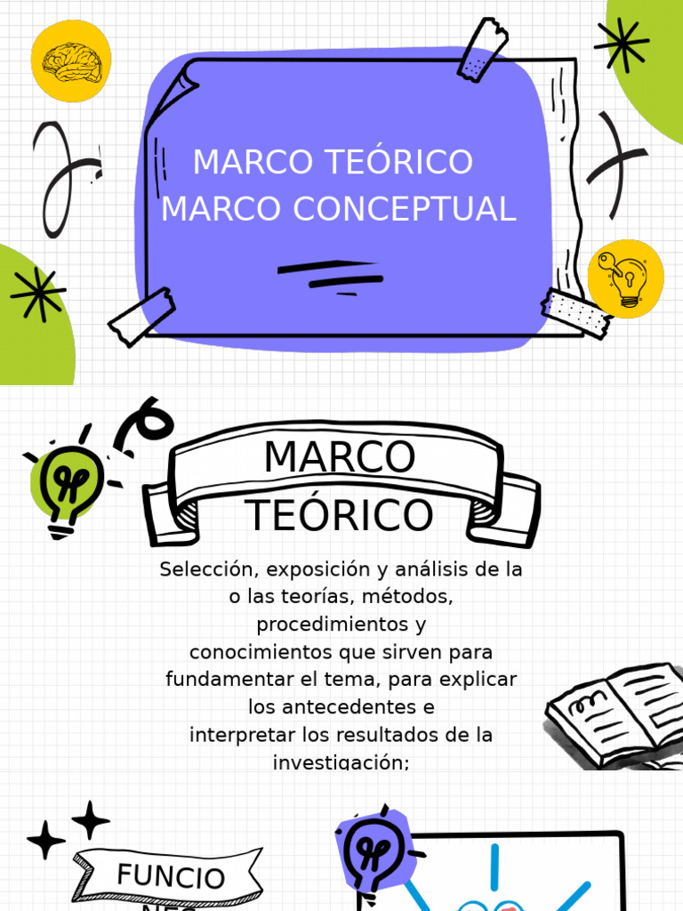 Marco Teórico y Marco Conceptual | PDF | Teoría | Conocimiento