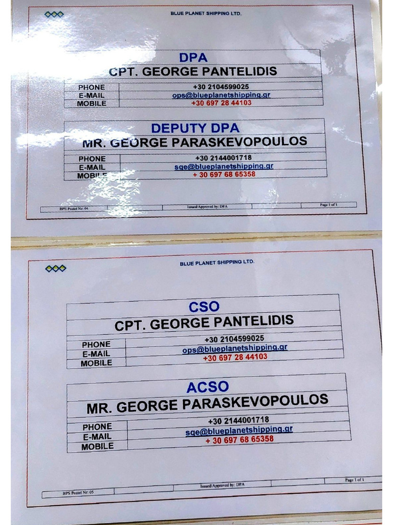 Dpa Cso Poster Crew's Messroom - Compress | PDF