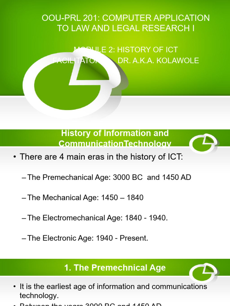 Module 2 History of Ict | PDF | Integrated Circuit | Electronics