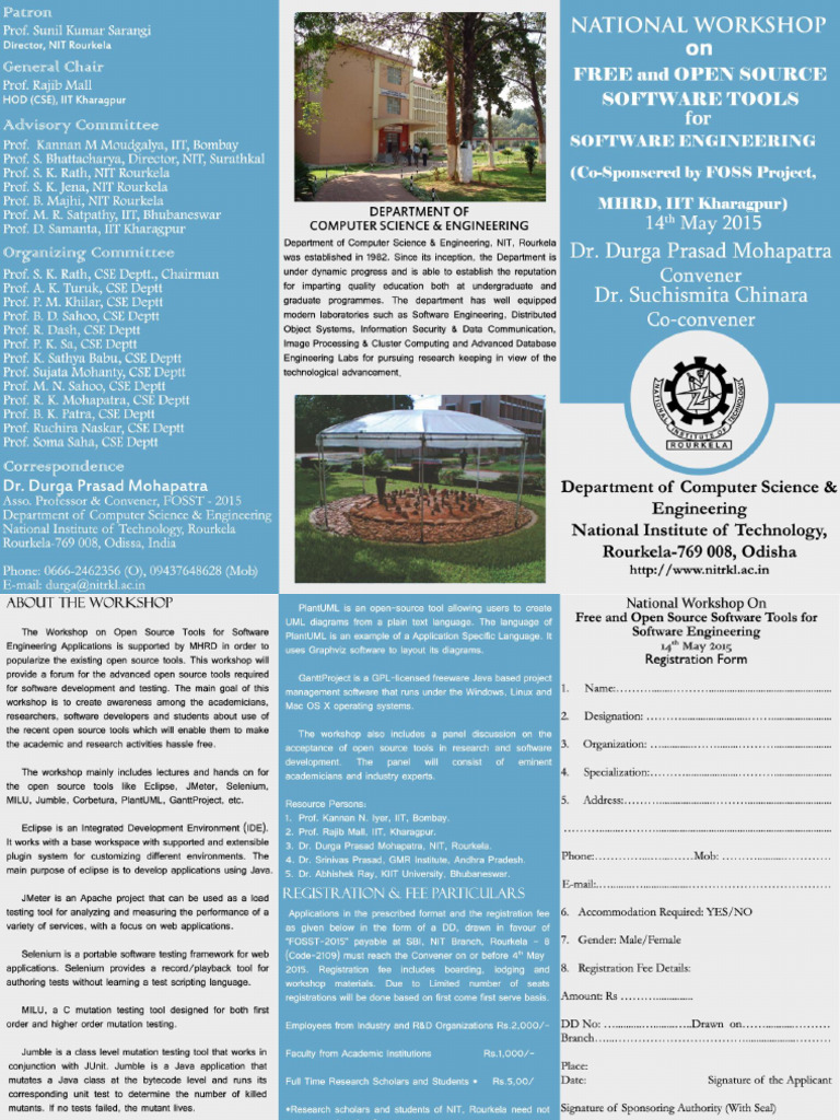 Prof Sunil Sarangi & NITr Vision | PDF