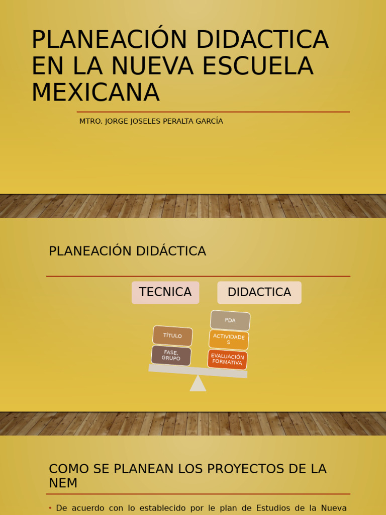 Planeación Didactica en La Nueva Escuela Mexicana Parte 1 | PDF | Modificación de comportamiento ...