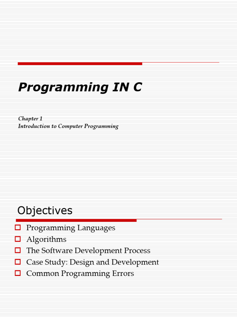 Introduction to C Programming Basics | PDF | Programming | Computer Program