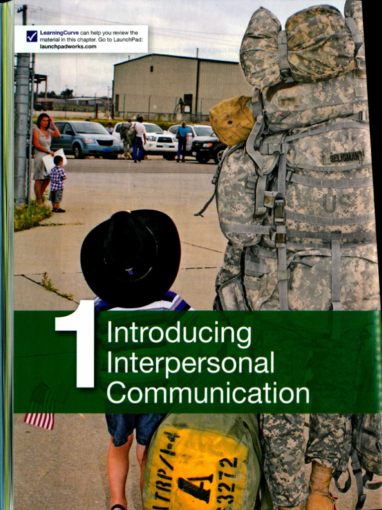 Reflect & Relate, Chapter 1, Introducing Interpersonal Communication | PDF