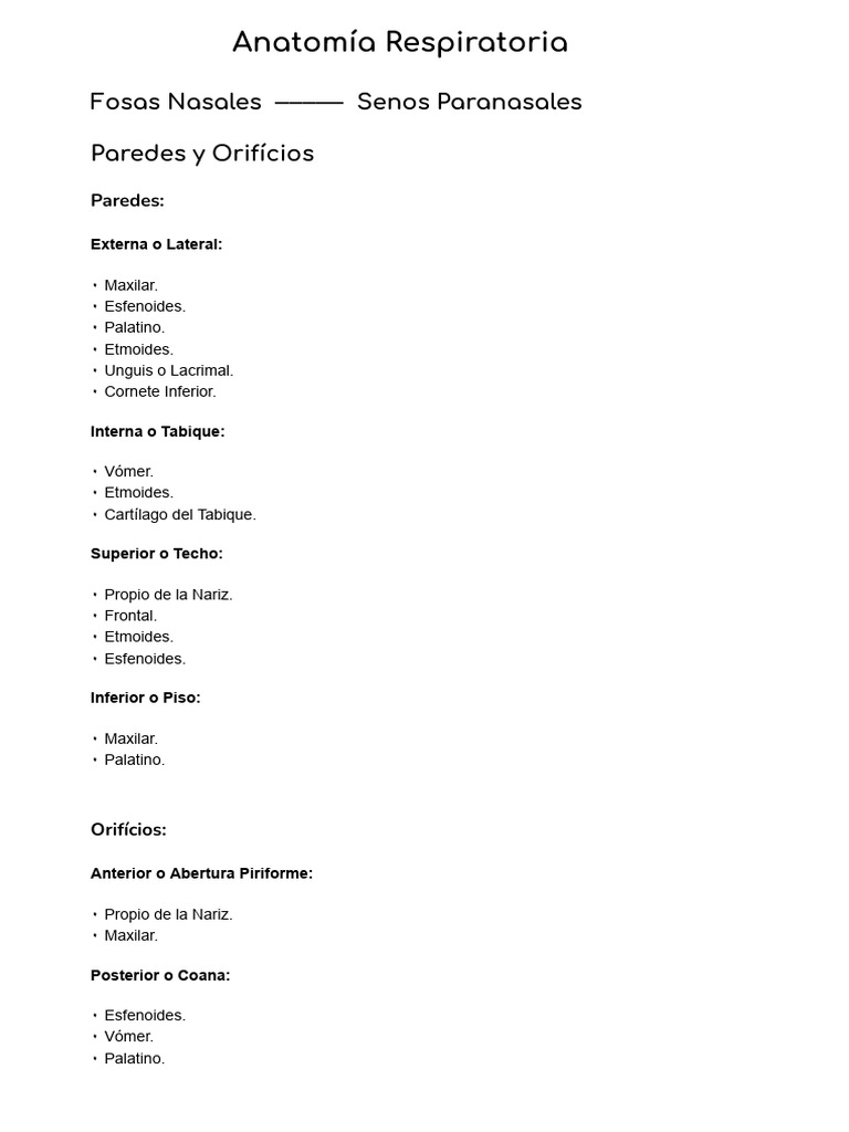 Anatomía Respiratoria Pollo 1 Pdf Laringe Nariz Humana