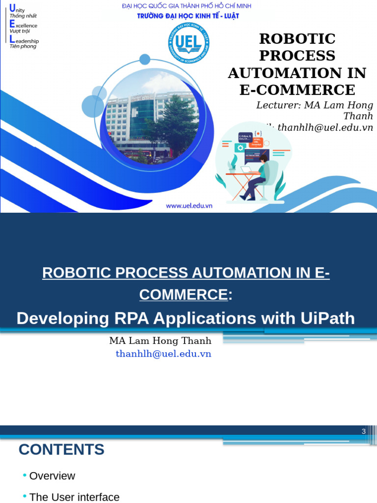 RPA - Chapter 05 - Basic Concepts in UiPath Studio | PDF | Control Flow ...