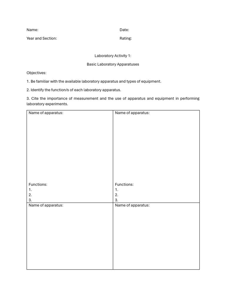 Physics Lab Activity 1 | PDF