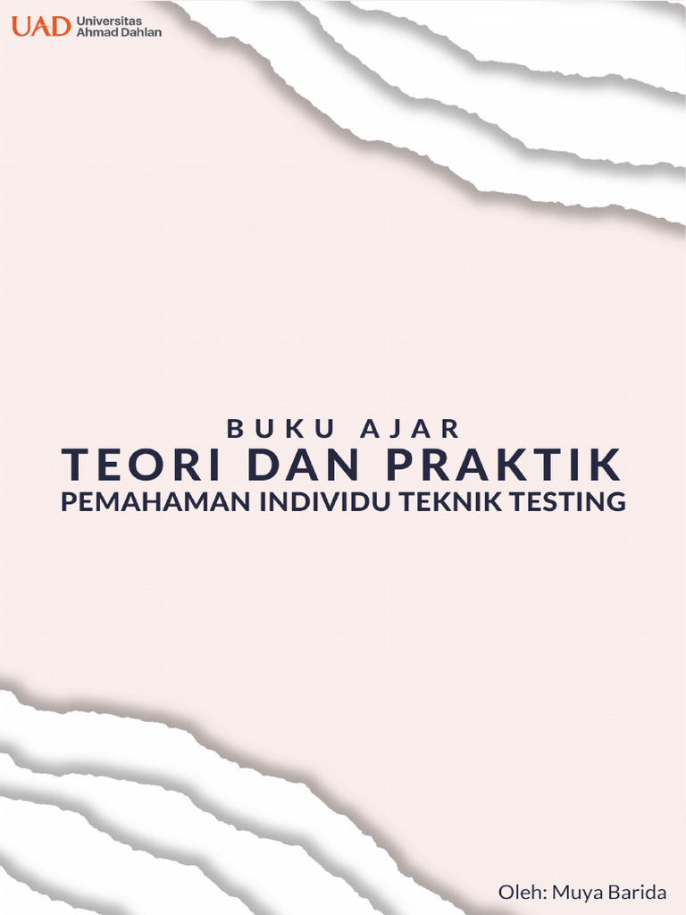 PDF Book - Barida - BUKU AJAR Pemahaman Individu Teknik Testing | PDF ...