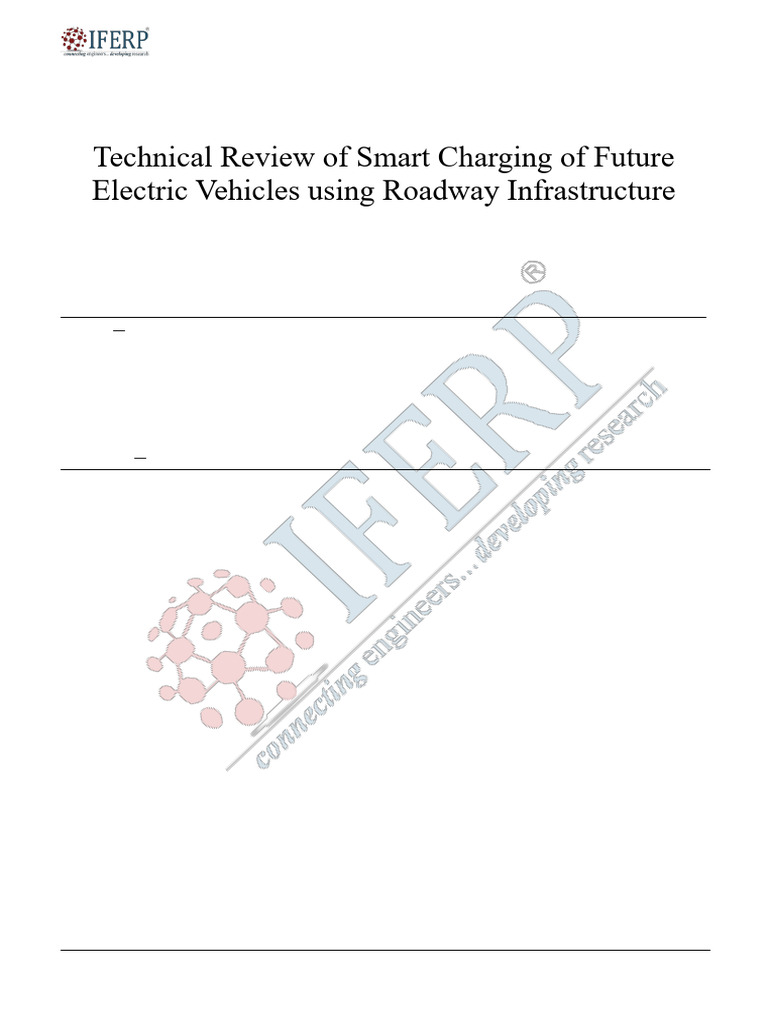 Technical Review of Smart Charging | PDF | Electric Vehicle | Photovoltaics