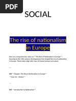 Class 10 History Chapter 1 Detailed Notes | PDF | Nationalism | Europe