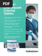 Sanichlor Tabs | PDF | Disinfectant | Hygiene