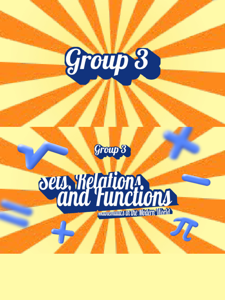 Sets, Relation, and Function | PDF | Function (Mathematics) | Set (Mathematics)