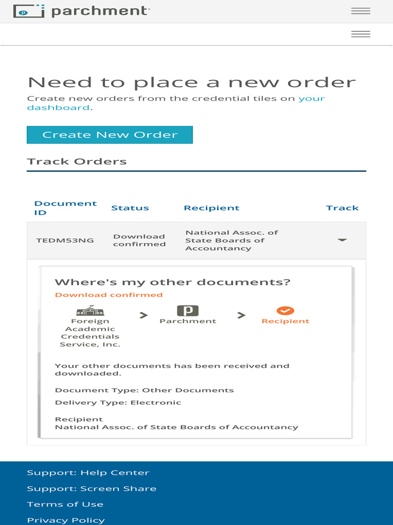 Parchment Exchange - Leader in ETranscript Exchange | PDF | Finance ...