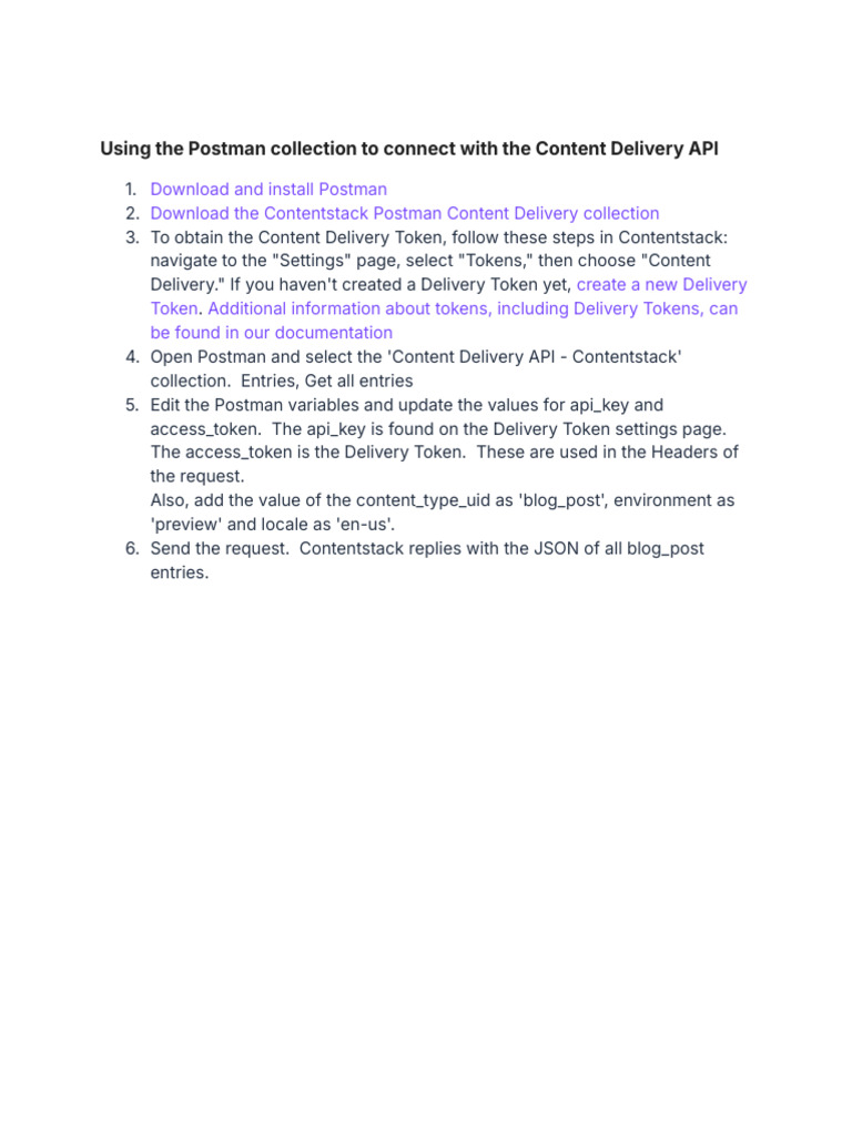 Lesson 9 Postman Collection | PDF