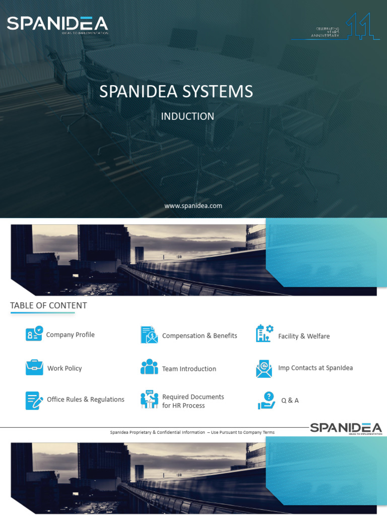 SpanIdea Systems Induction May 2023 | PDF | Trousers | Computing