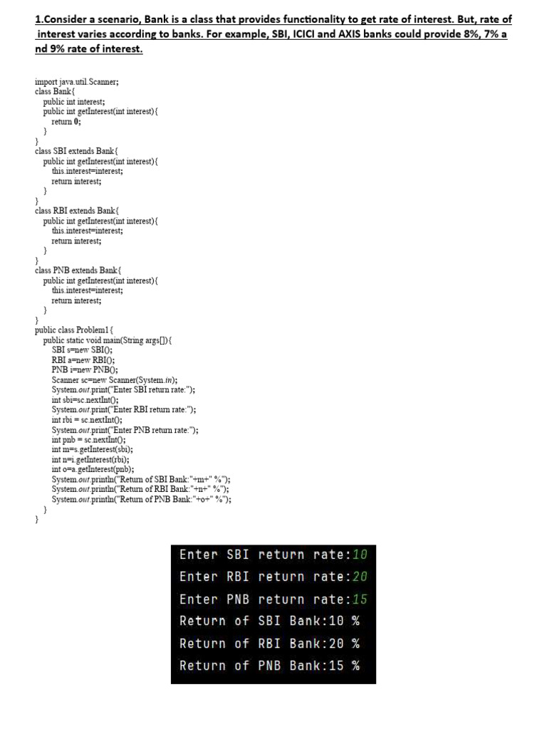 OVERRIDING | PDF | Method (Computer Programming) | Computer Science