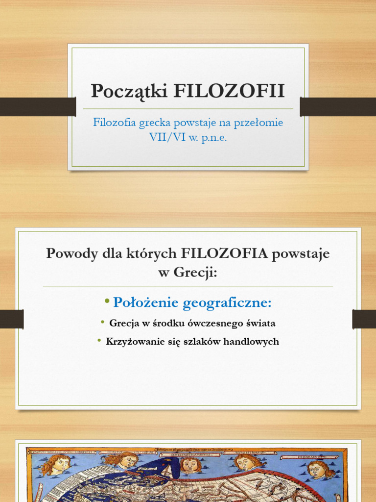 Początki FILOZOFII-1 | PDF