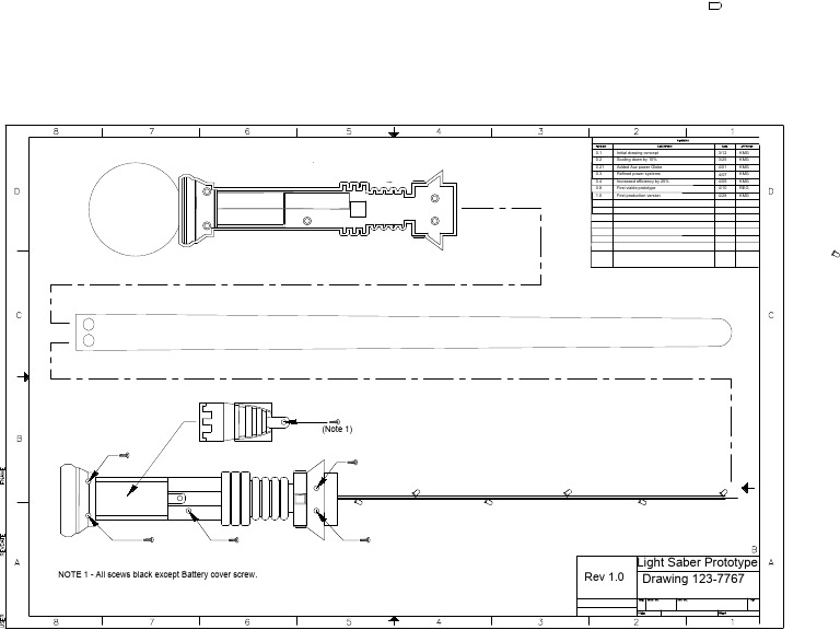 Light Saber 2 Prototype | PDF