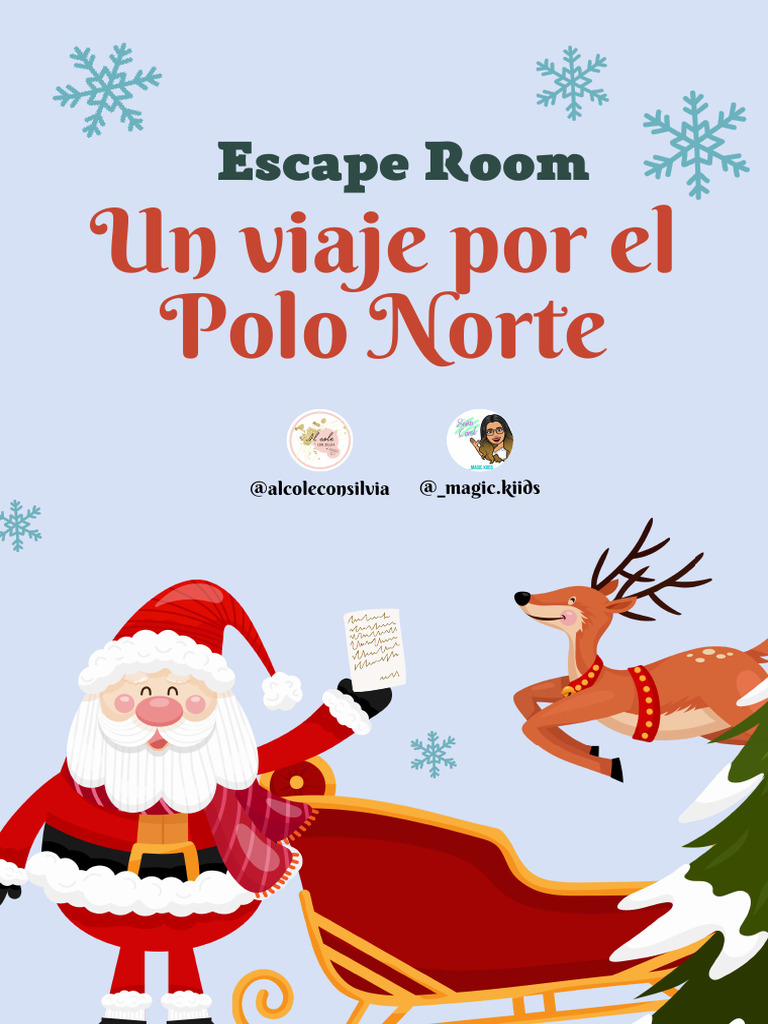 Escape Room - NAVIDAD | PDF | Galleta | Nochebuena