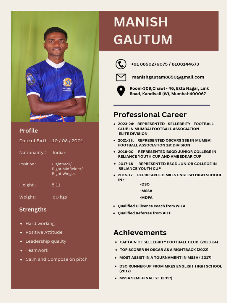 Manish Gautam CV | PDF