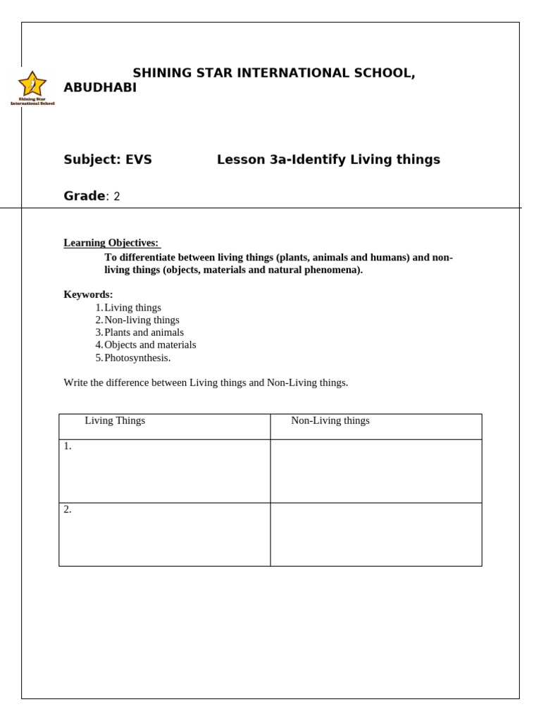 Unit 3 Plants And Animals Pdf