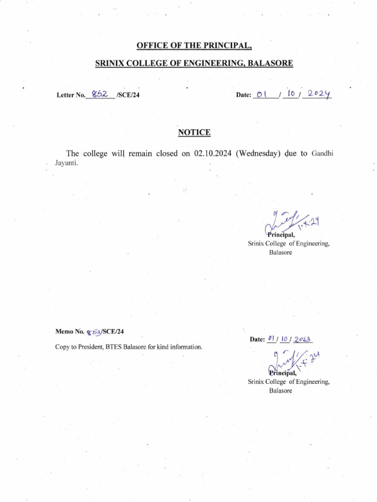 Notice 20241001 0001 | PDF
