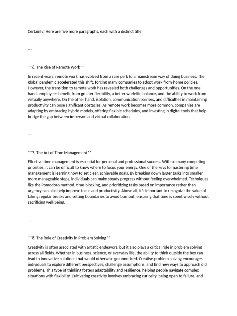 The Rise of Remote Work | PDF | Sustainability | Fashion