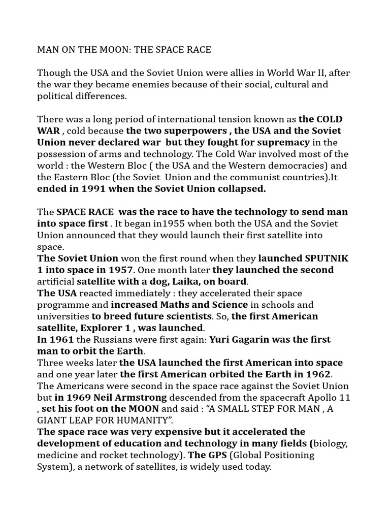 Man On The Moon | PDF | Travel | Young Adult