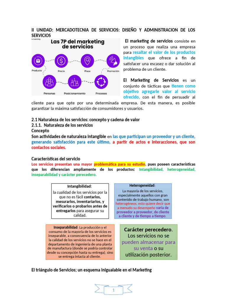 Mercadotecnia de Servicios: Diseño y Administración de Los Servicios | PDF | Marketing | Business