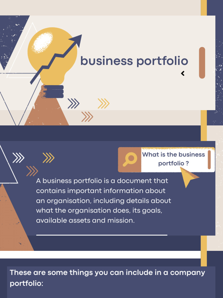 Business Portfolio | PDF | Business