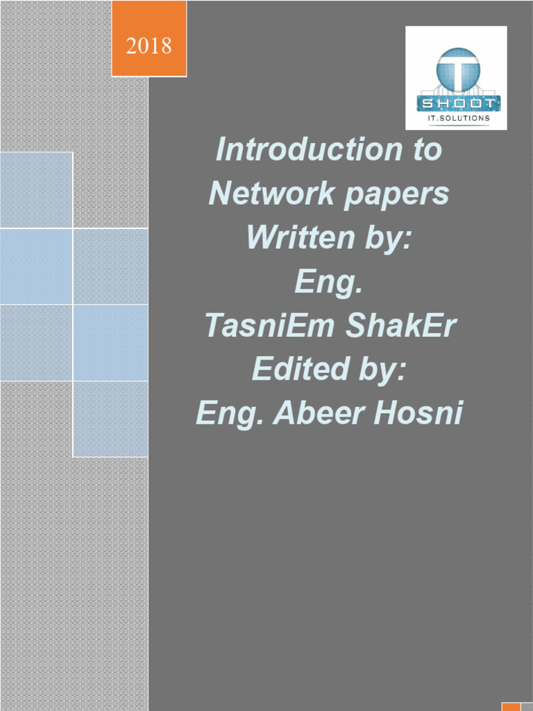 2018 Network Papers Overview | PDF | Art | Computers
