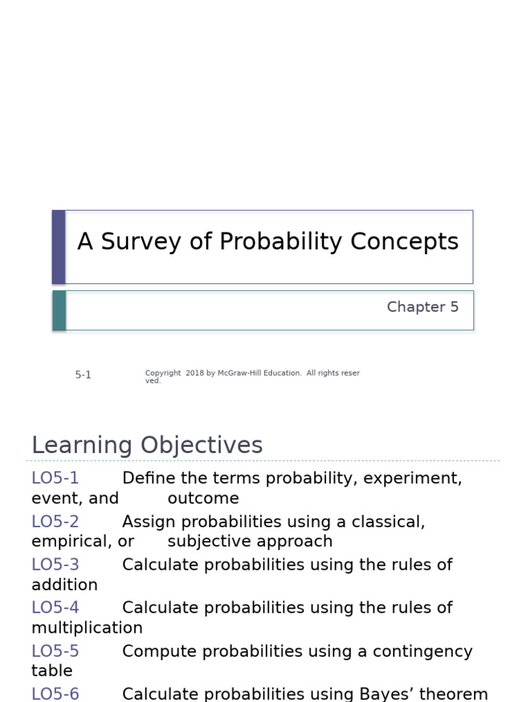 STS 2003 Chpt. 5-Probability Concepts (SOLUTIONS) | PDF | Probability ...