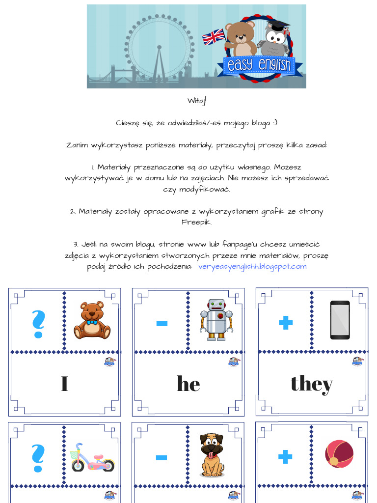 Have Got - Speaking Cards | PDF