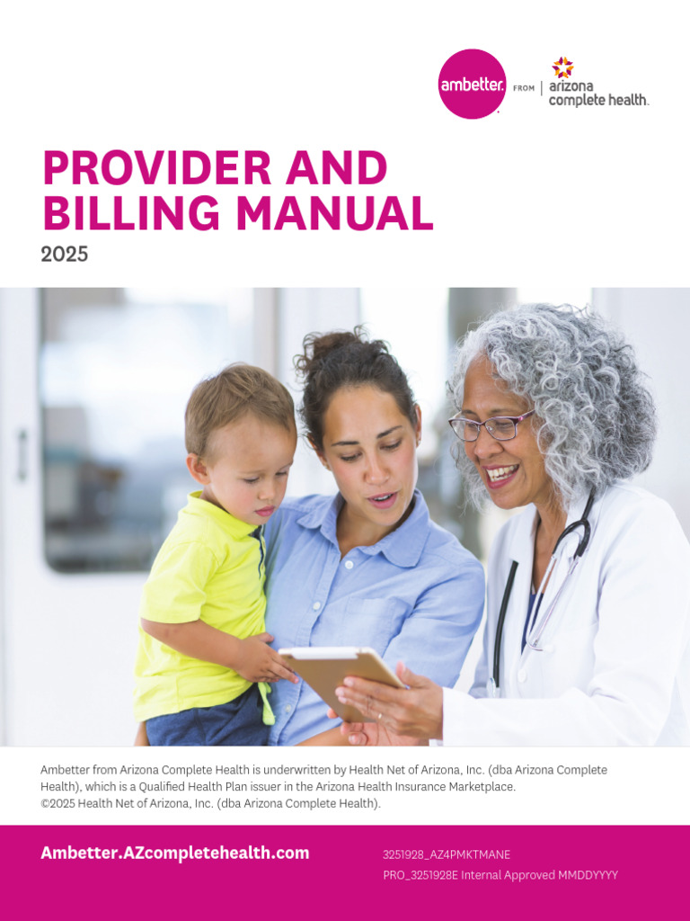 Ambetter Provider and Billing Manual 2025 | PDF | Childbirth | Health ...