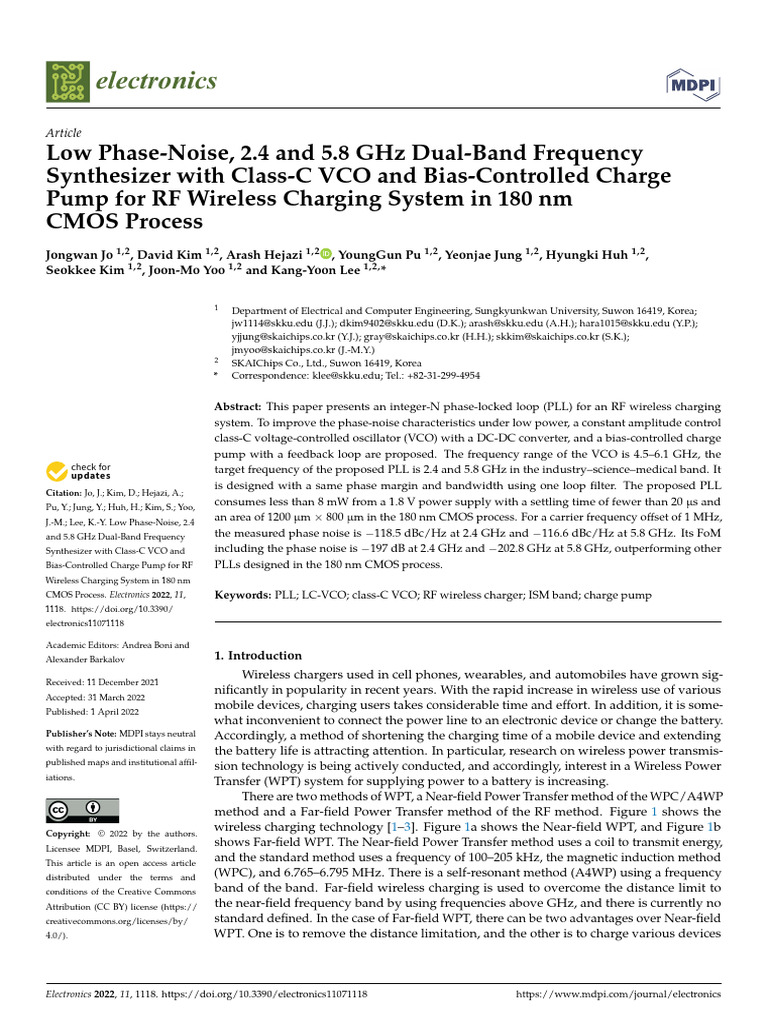 Low Phase-Noise 24 and 58 GHZ Dual-Band Frequency | PDF | Capacitor ... Low Phase-Noise 24 and 58 GHZ Dual-Band Frequency | PDF | Capacitor ...